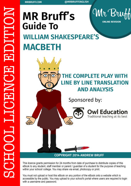 Mr Bruff’s Guide to Shakespeare’s ‘Macbeth’ 3rd edition – eBook ...