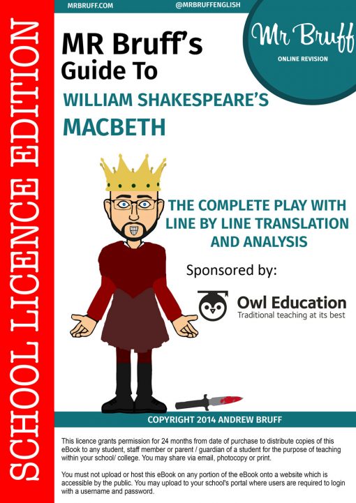 Mr Bruff’s Guide to Shakespeare’s ‘Macbeth’ 3rd edition – eBook ...