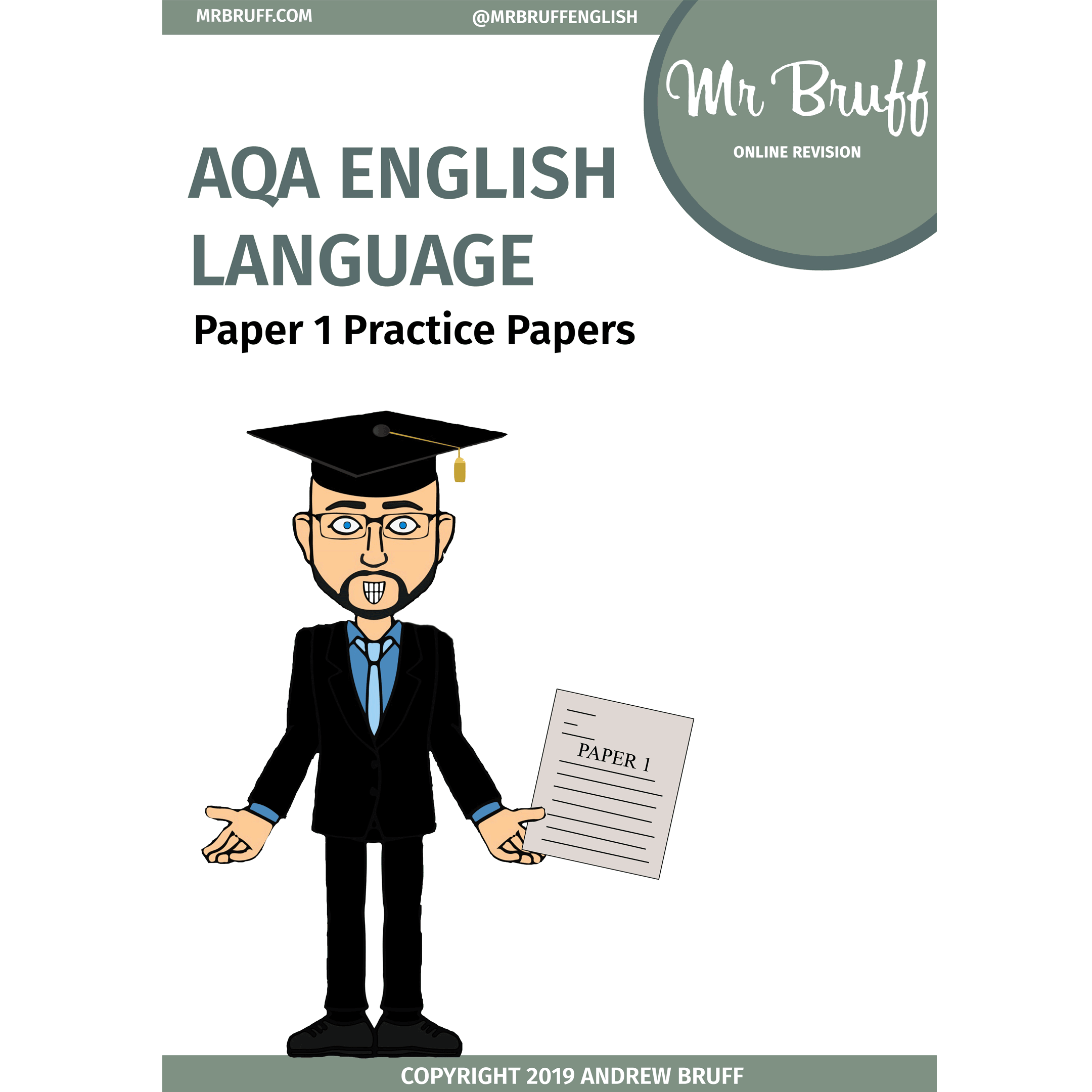 AQA English Language Paper 1 Practice Papers EBook MrBruff AQA English Language Paper 1 Practice Papers EBook MrBruff
